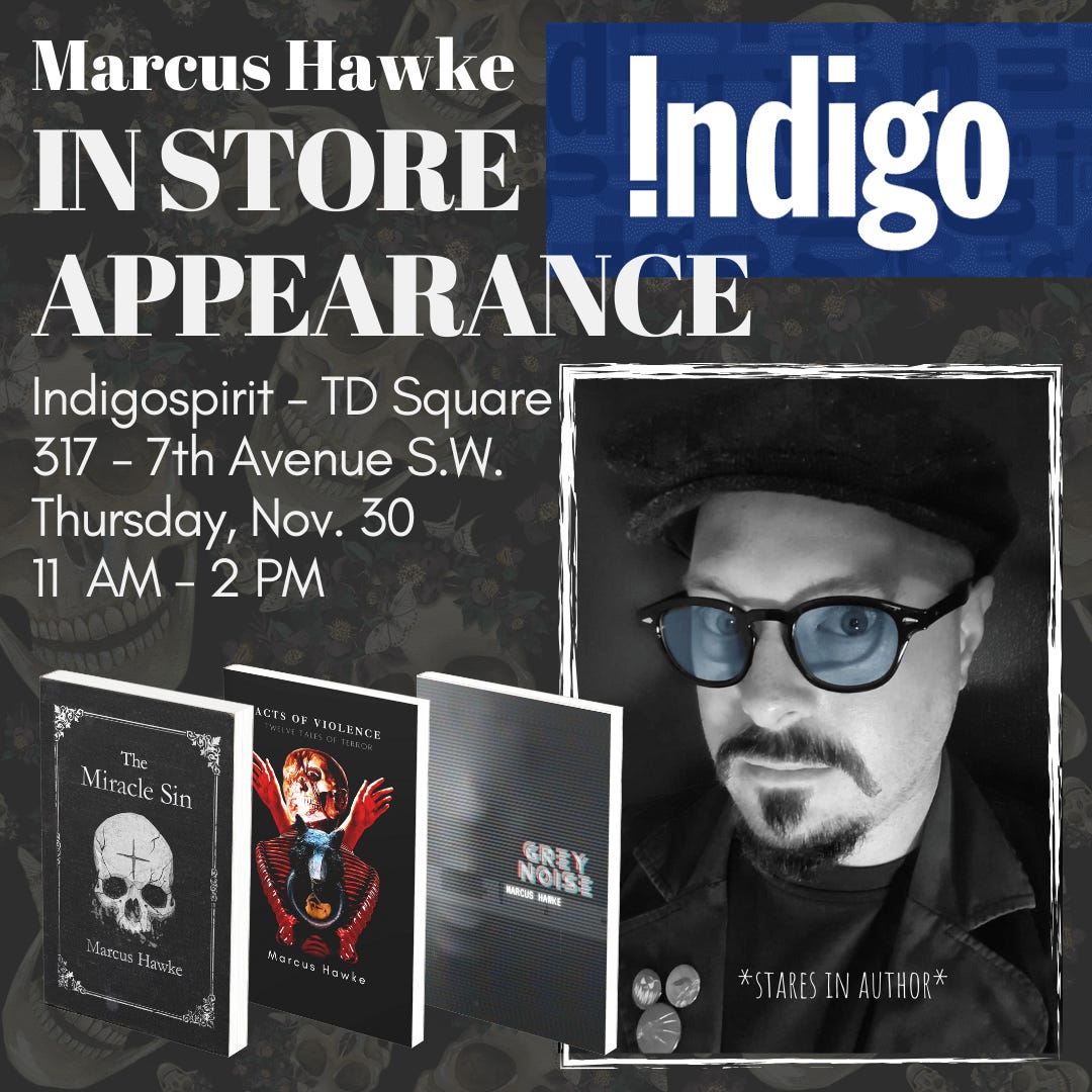 Appearance Announcement - by Marcus Hawke - Ad Hawke Basis