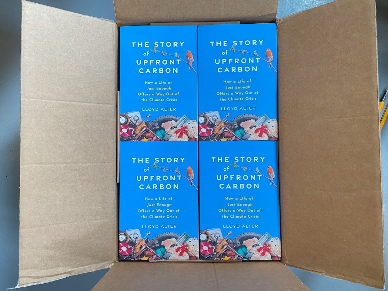 It's Launch Day for the Story of Upfront Carbon!