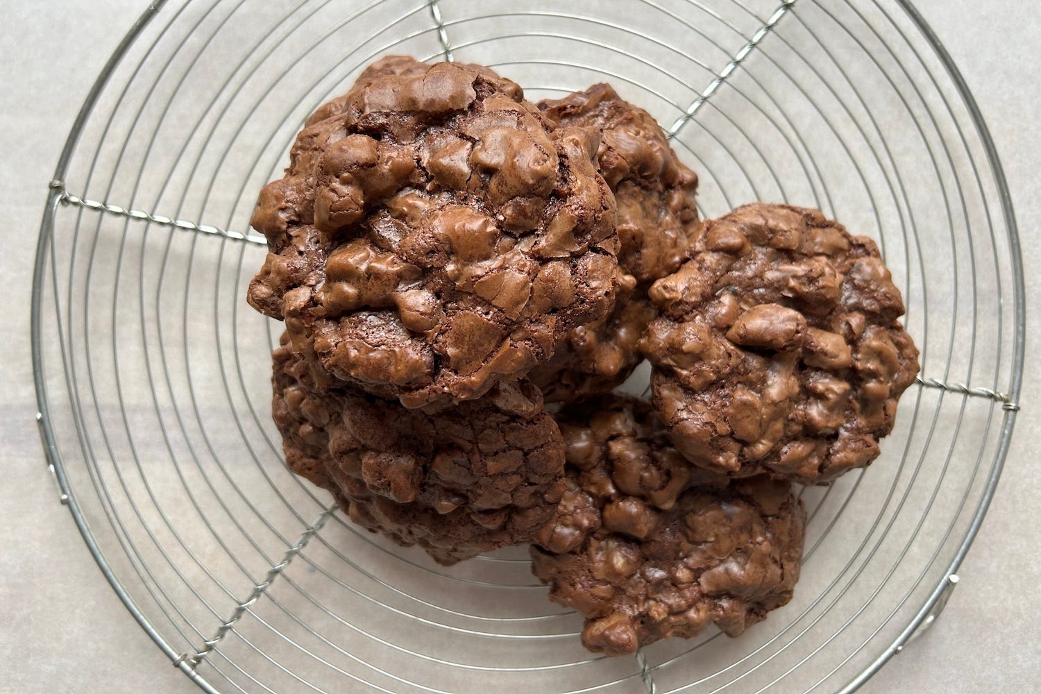 A gob of a chocolate cookie for Valentine's Day