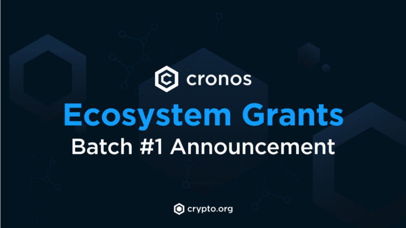Announcing the First Batch of Cronos Ecosystem Grant Recipients