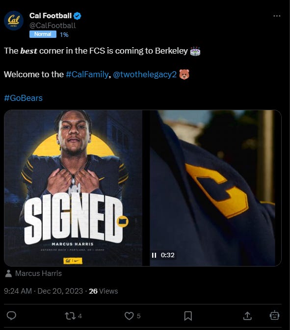 Cal Football Signing Day 2024 Live Chat: Could there be some surprises ...