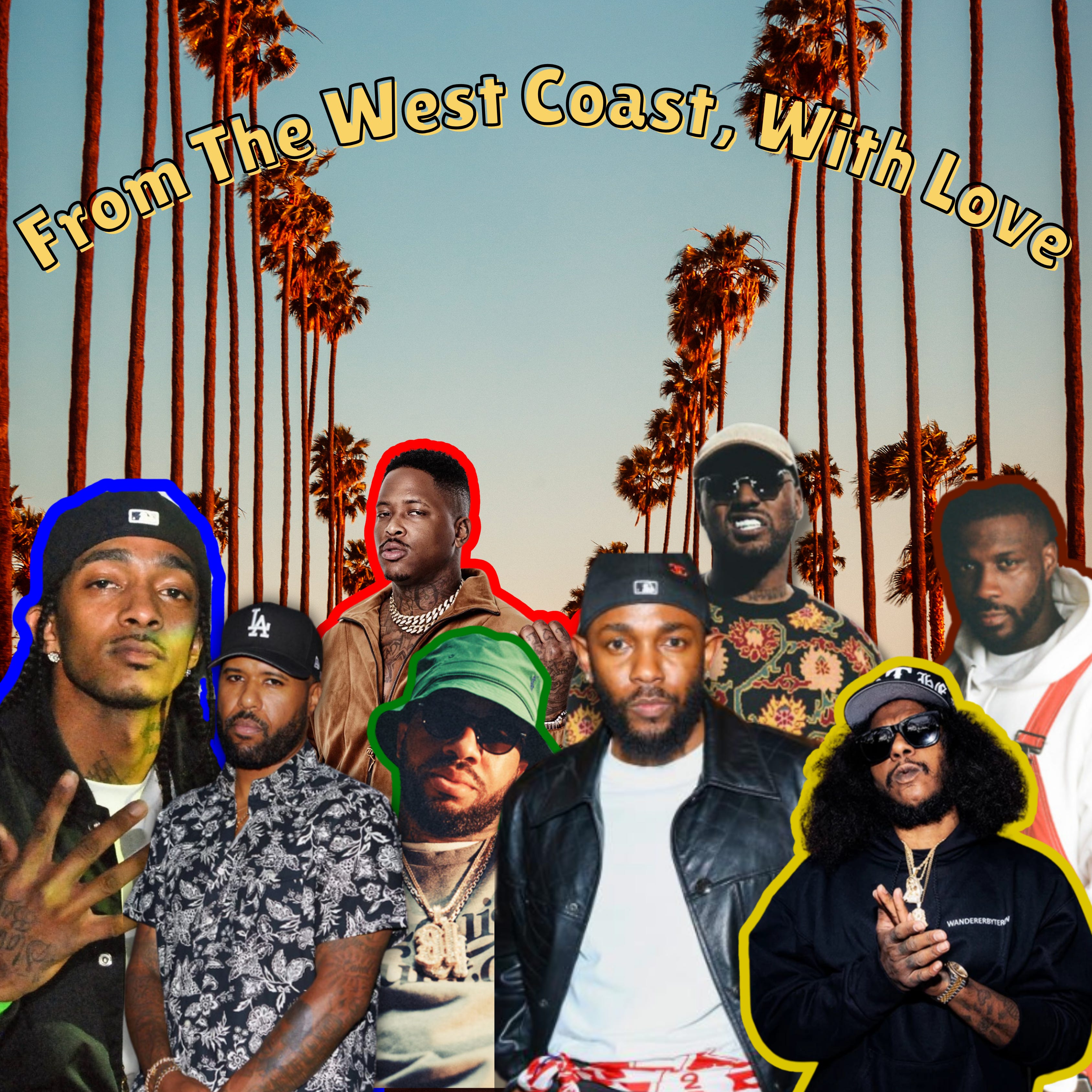it's something about West Coast rappers.