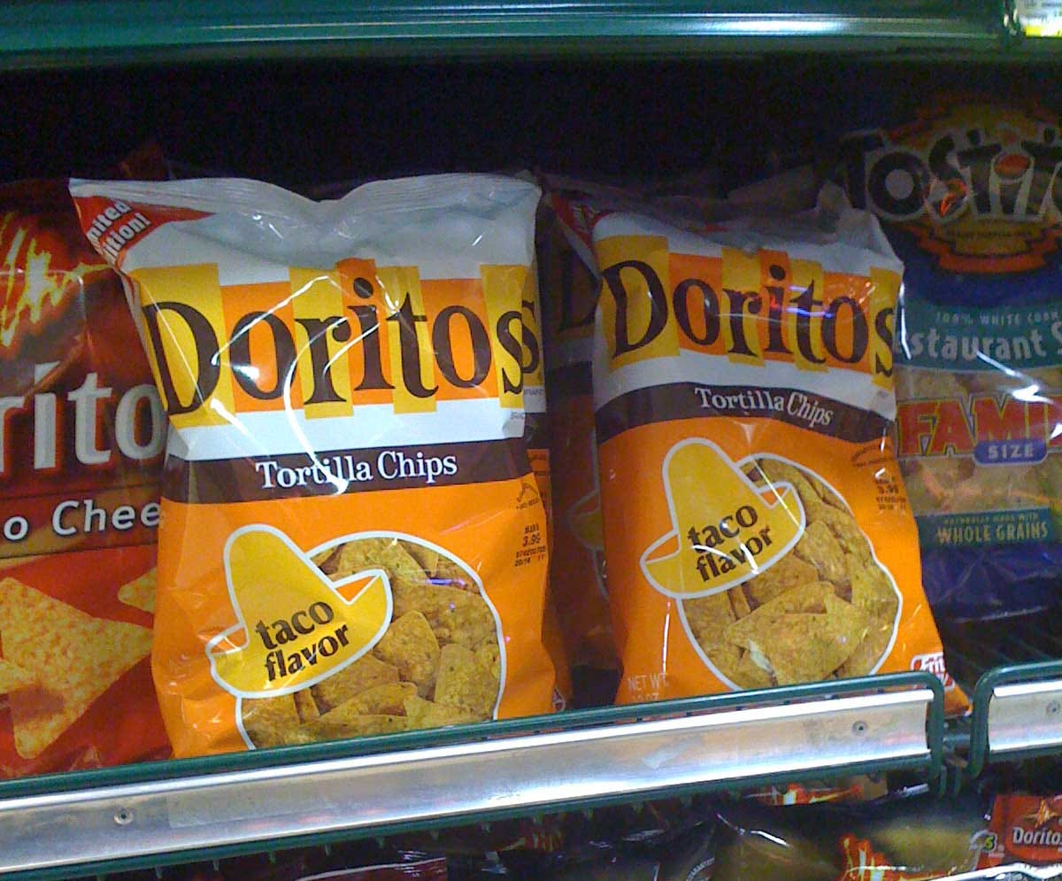 Taco Flavored Doritos in Retro Packaging - The Retroist
