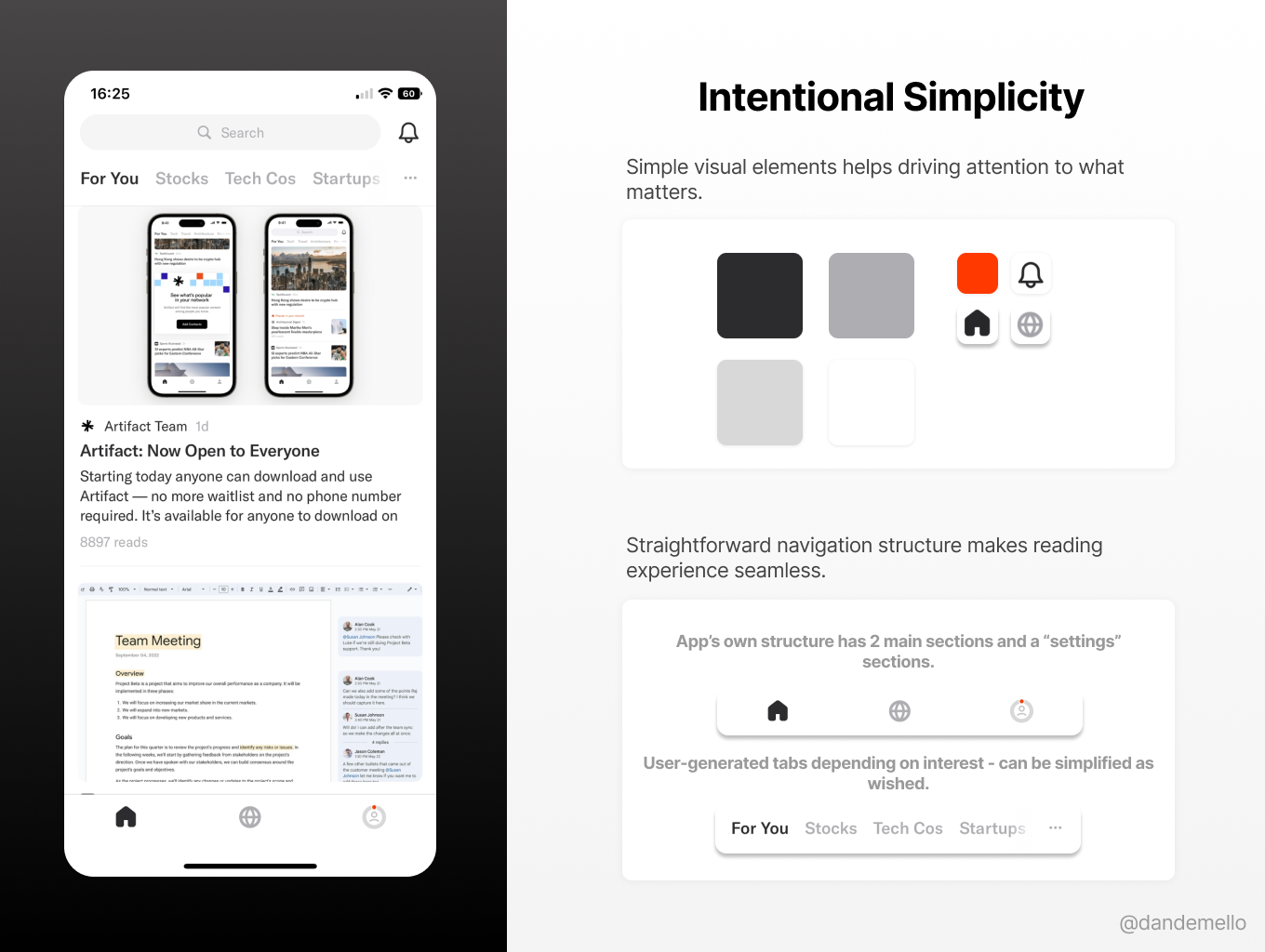 #7 The UX of Artifact - by Dan de Mello - UX Breakdowns
