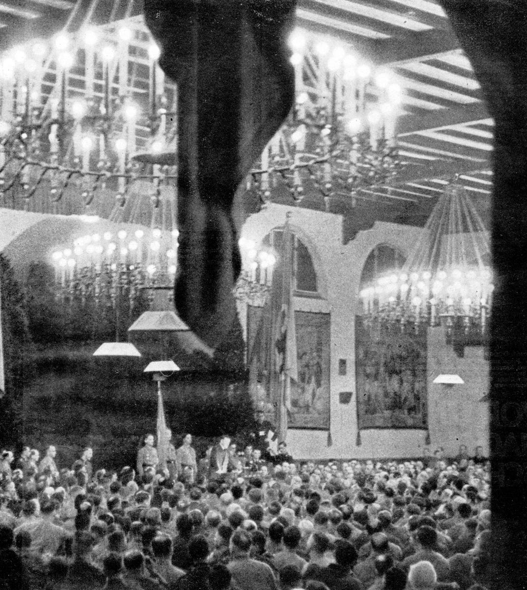 Hitler's last Beer Hall speech - by Martin Cherrett