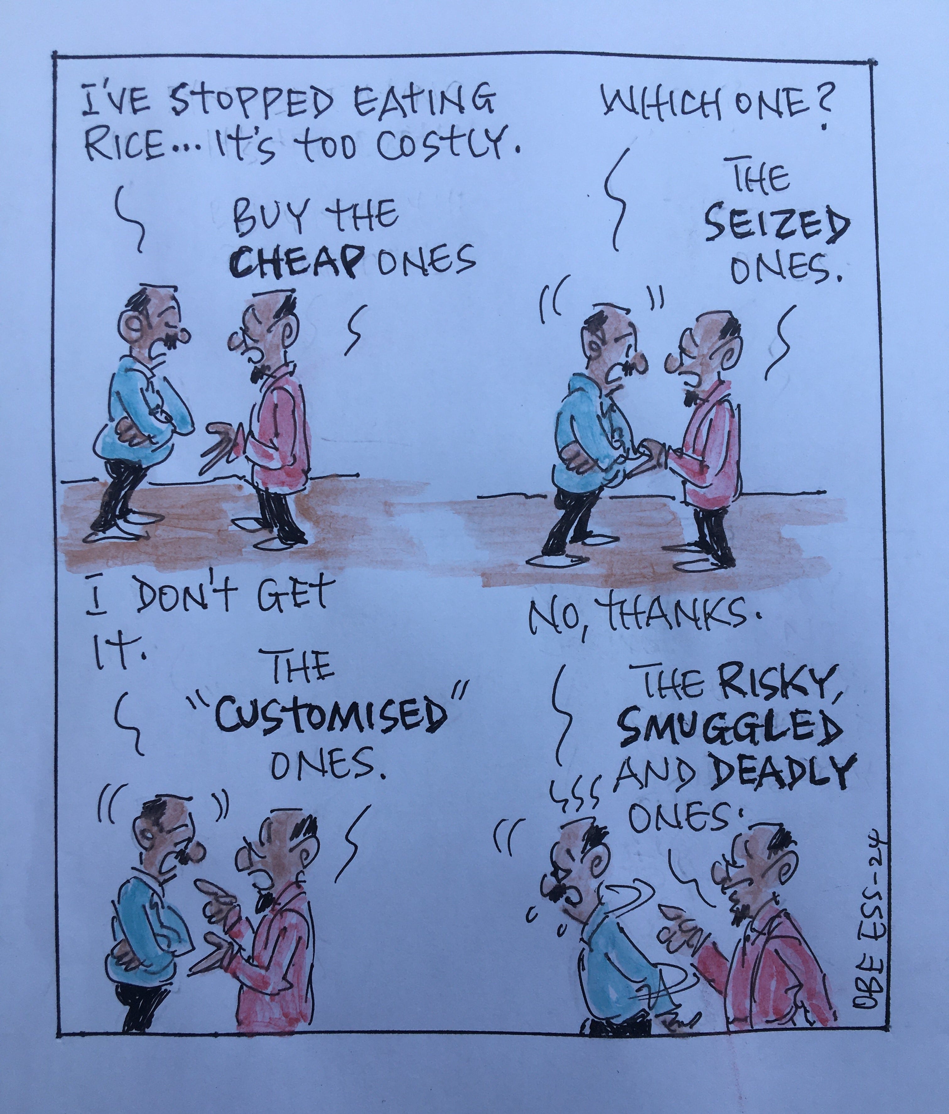 Potholes - by Obe Ess - Obe’s Newsletter