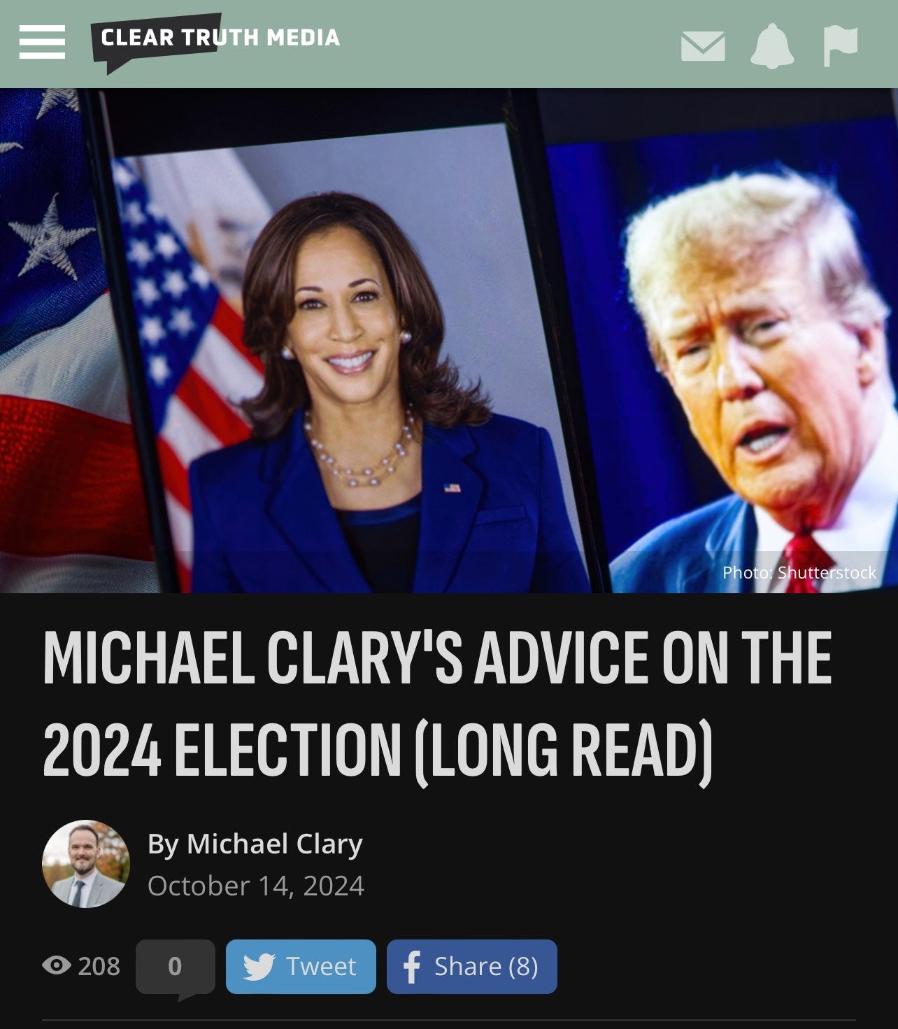 Pastoral Counsel for the 2024 Election - Michael Clary
