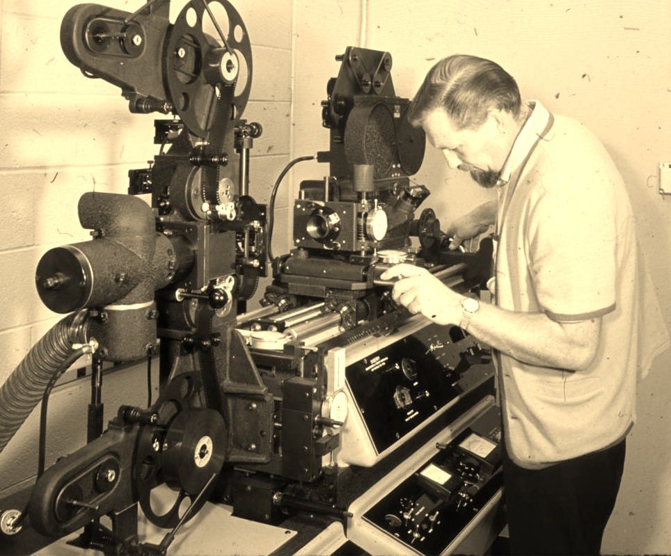 My 16mm Optical Printer - by Pretty City Lights