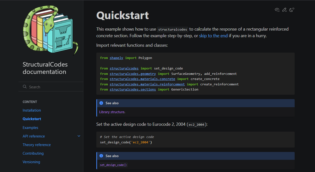 StructuralCodes | An Open-Source Python Library for Capacity-Based Design