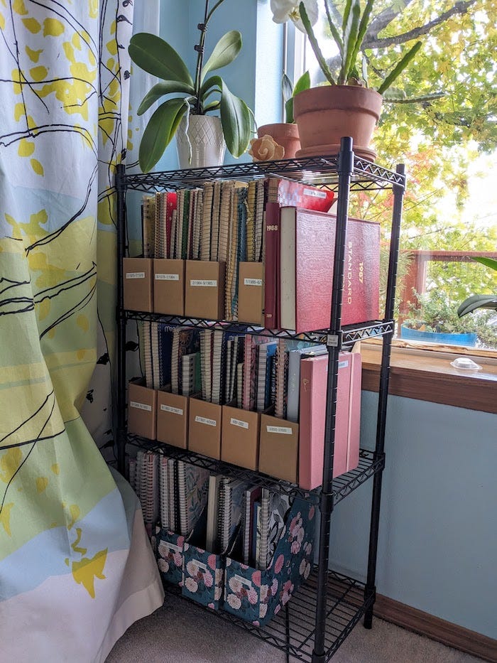 What's in the notebooks? - by Fran Mason - 73 Notebooks