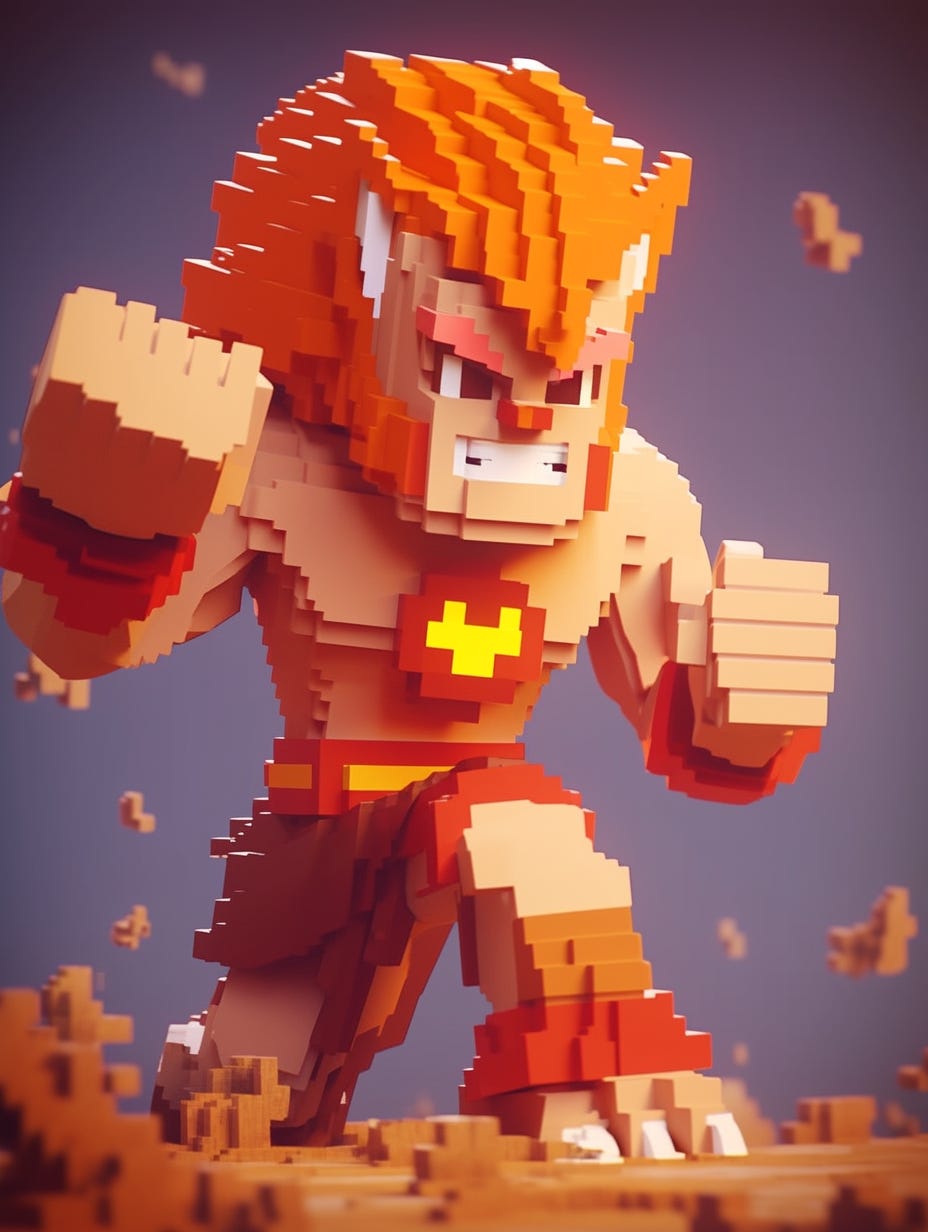 Prompter Mag 🧊 Voxel Art - by David "Davicho" Barona