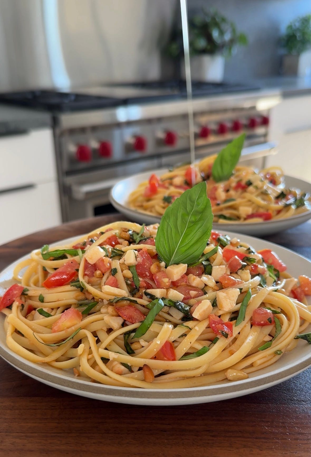 Mom's Summer Pasta - by Maxine Sharf - Maxi's Kitchen