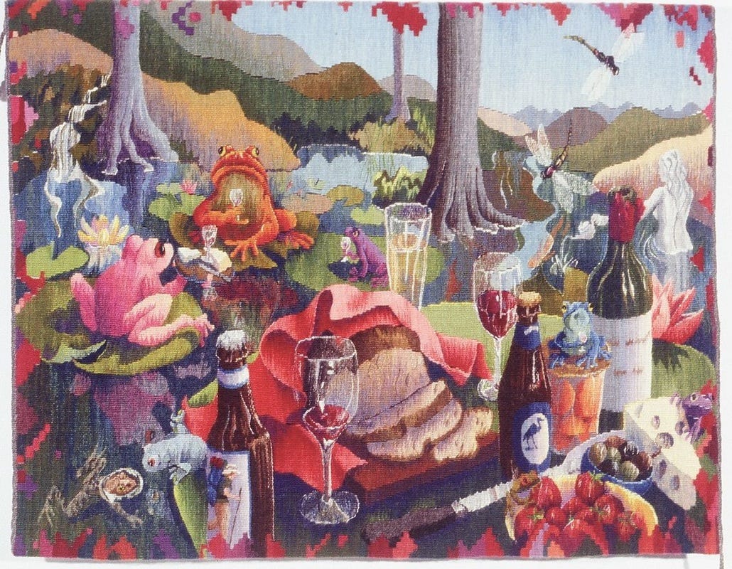 old friend came a-courtin' - by Sarah C Swett - The Gusset