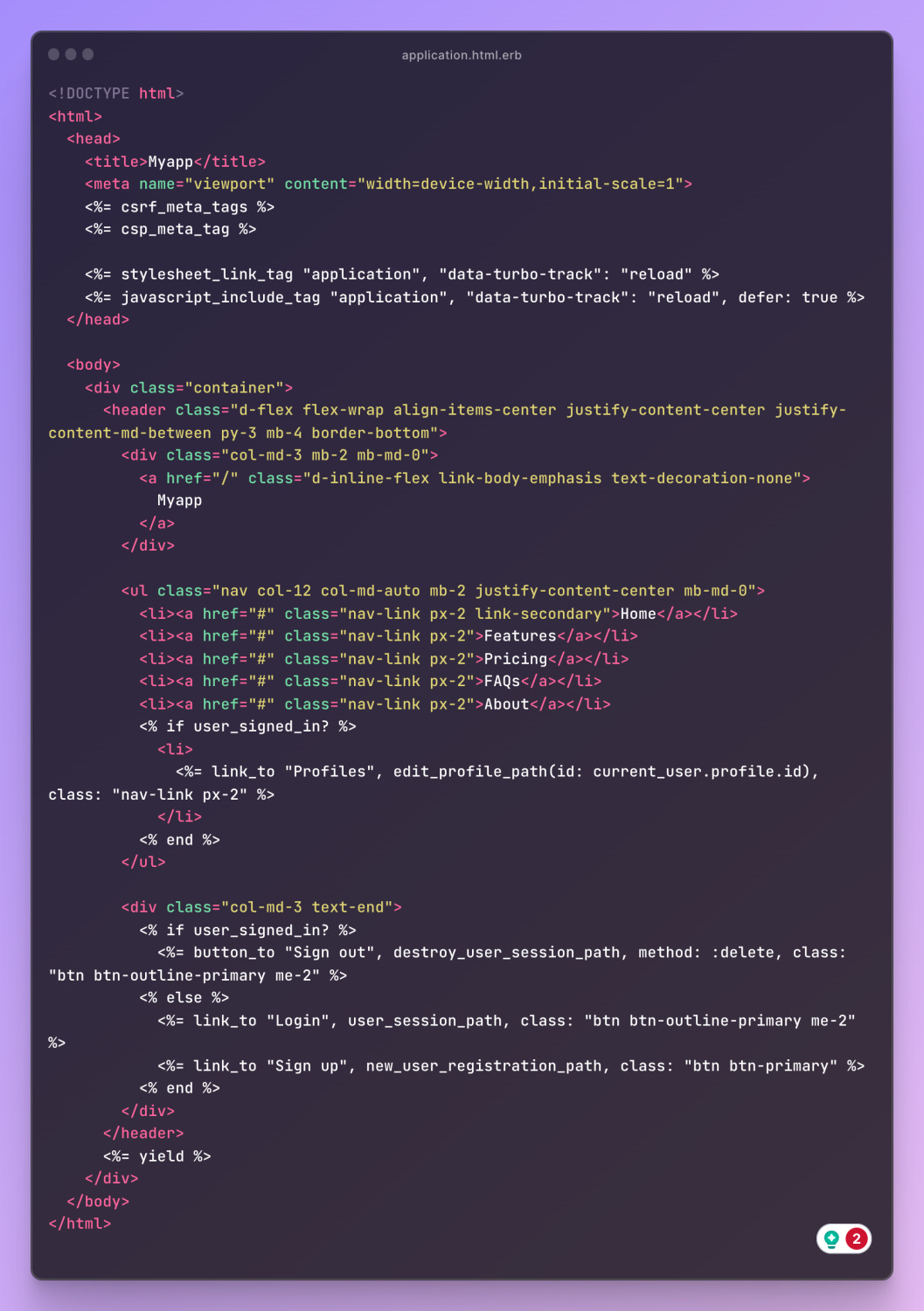 Building user authentication and profiles in Rails with Devise