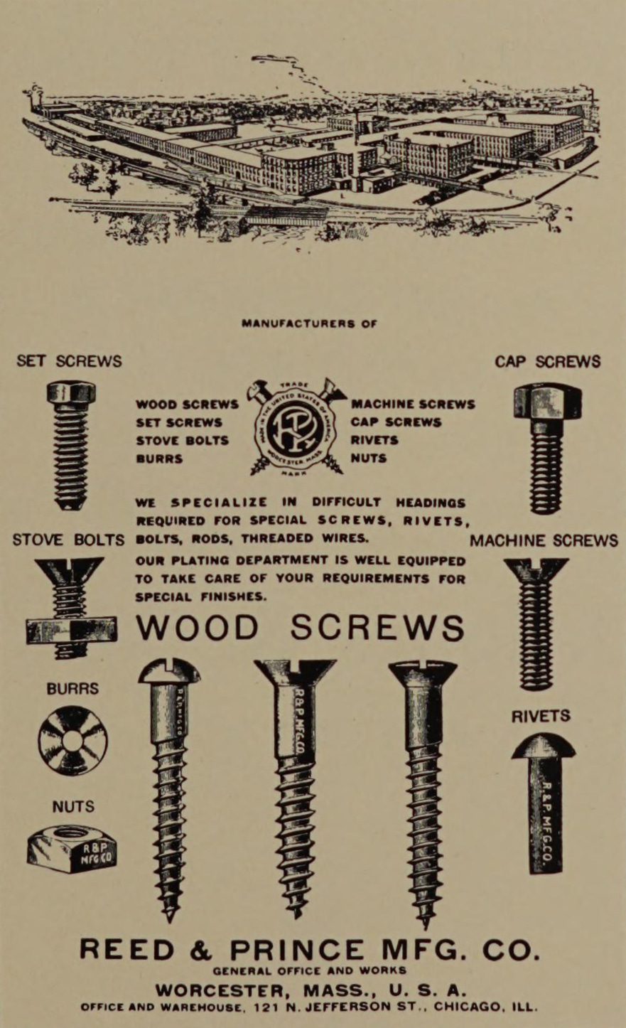 Reed & Prince Mfg. Co. - by Douglas Ott