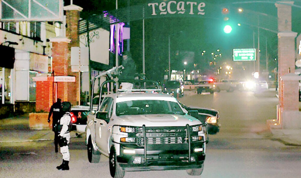 Tecate's Police Corruption Exposed: Cartel Ties and Internal Clashes ...