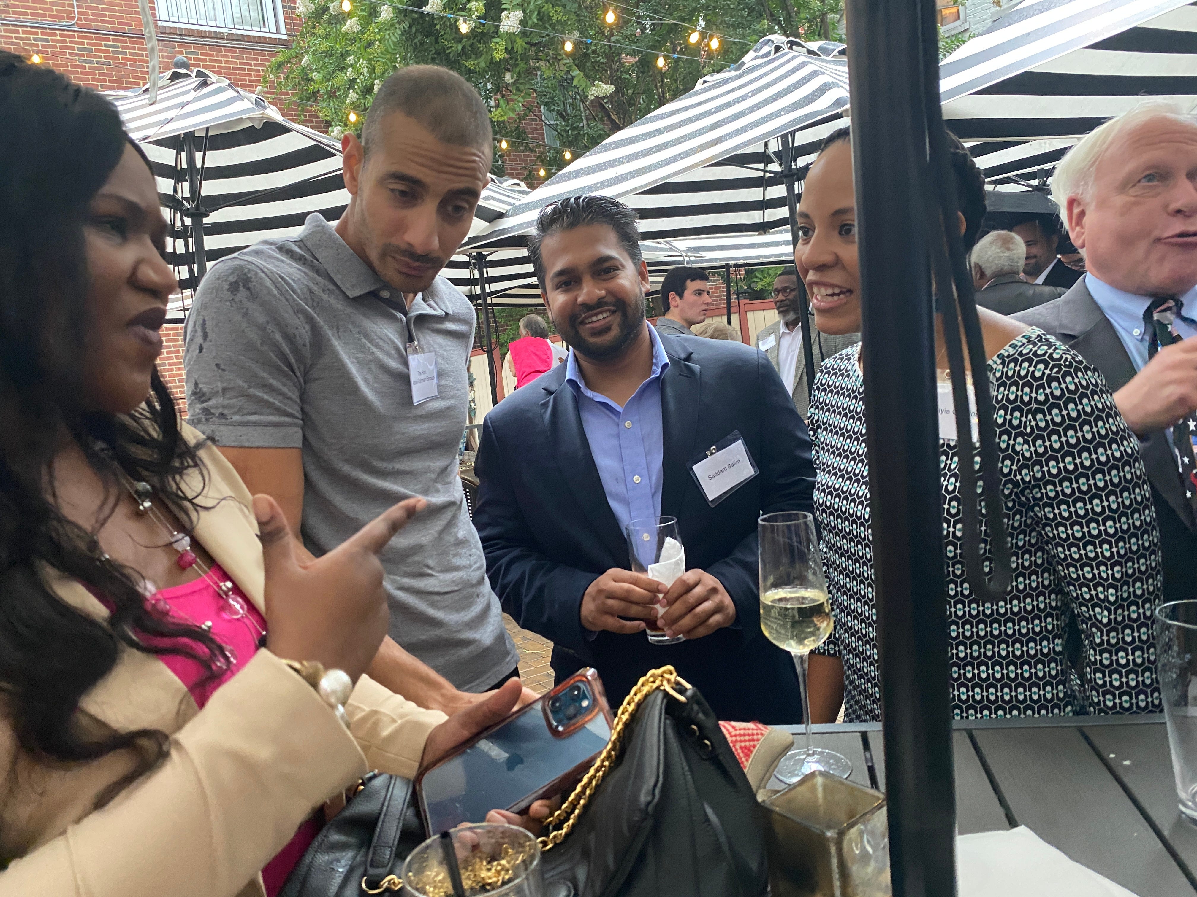 At Alexandria Event, McClellan, Beyer, Don Scott Celebrate Black Candidates