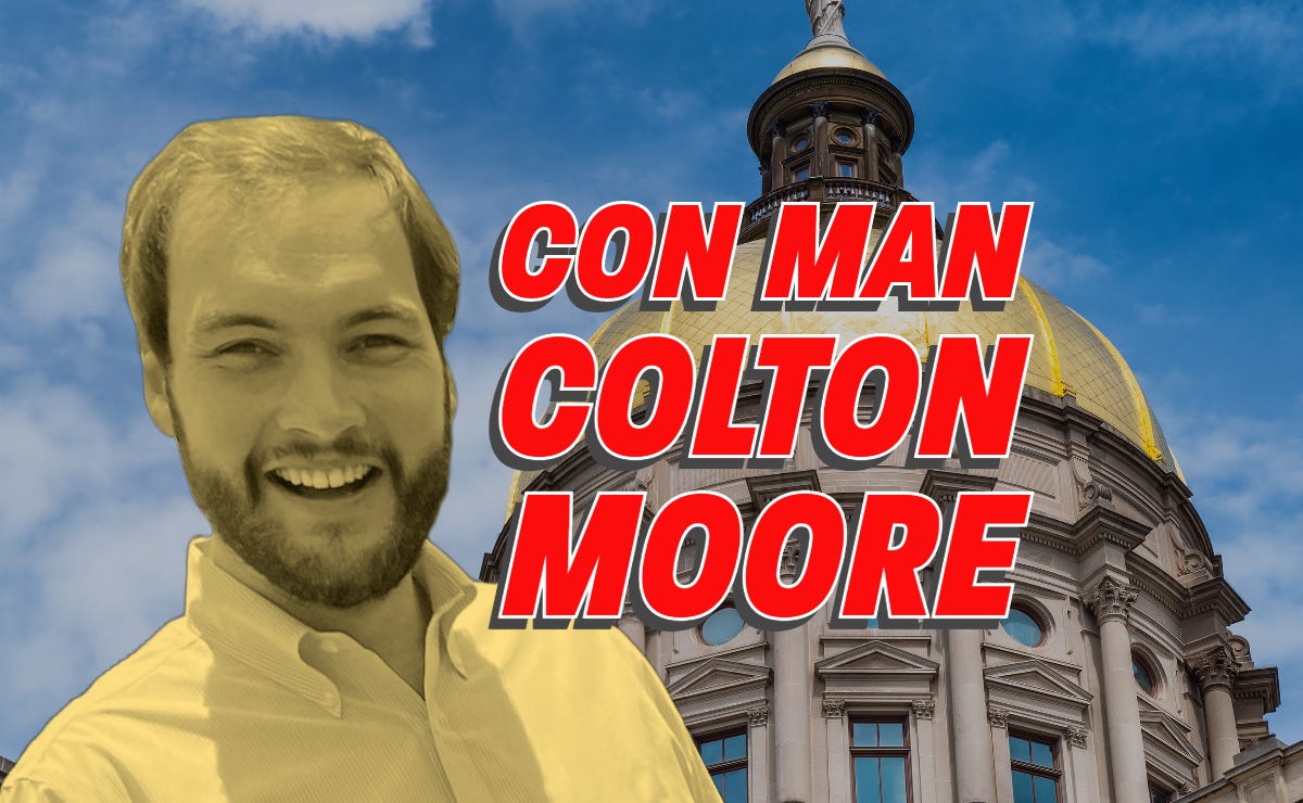 Con Man Colton Moore - by Elliot Pierce Con Man Colton Moore - by Elliot Pierce