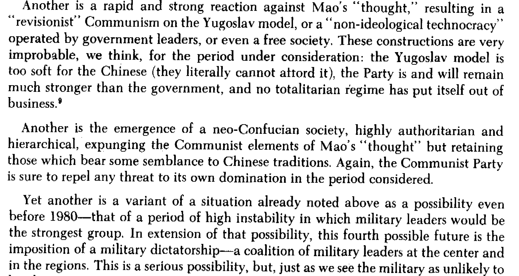 CIA Cold War China Forecasting - by Nicholas Welch
