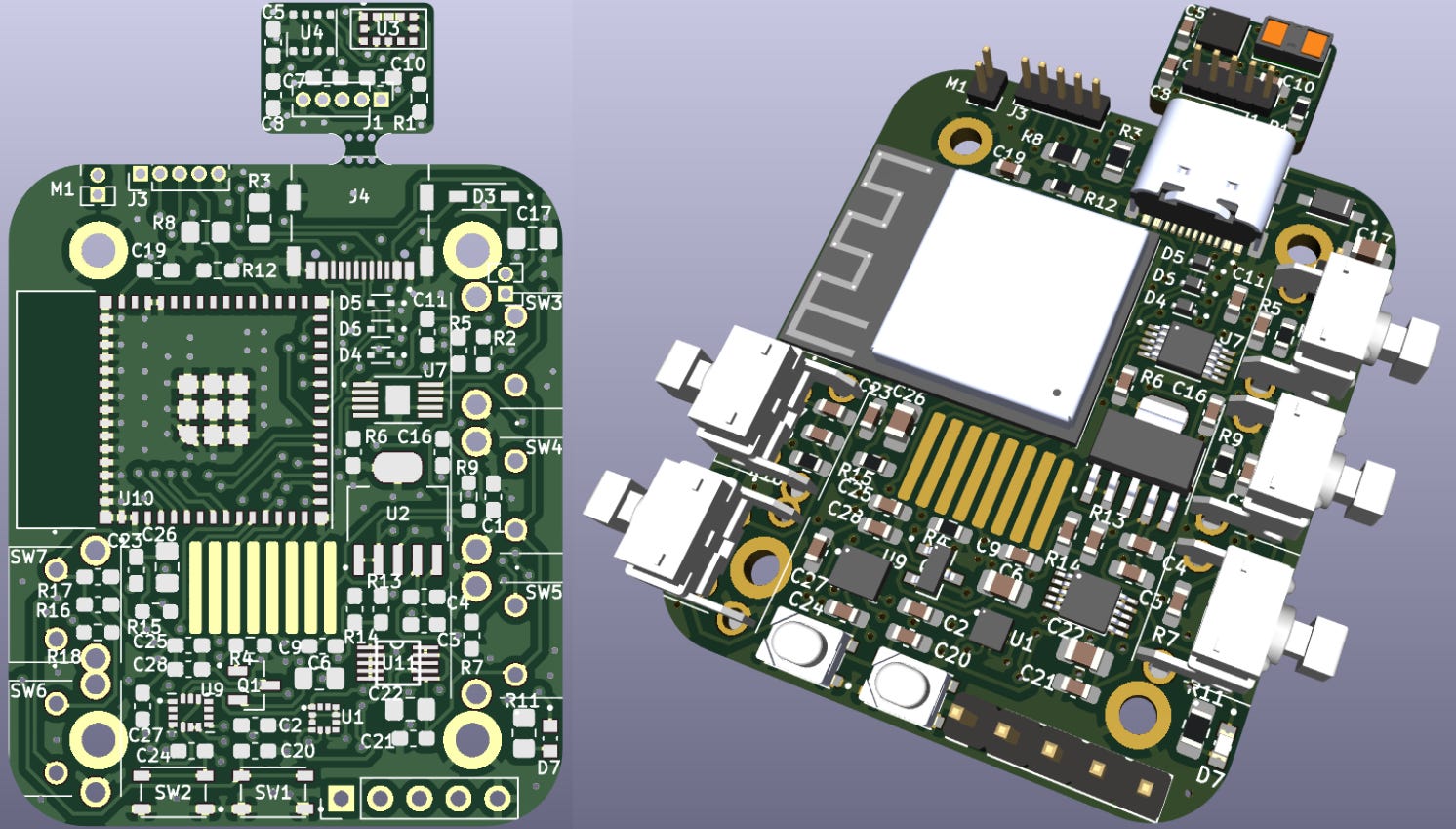 ESP32-Based Wireless Smartwatch | LiDAR Distance Sensor and WiFi ...