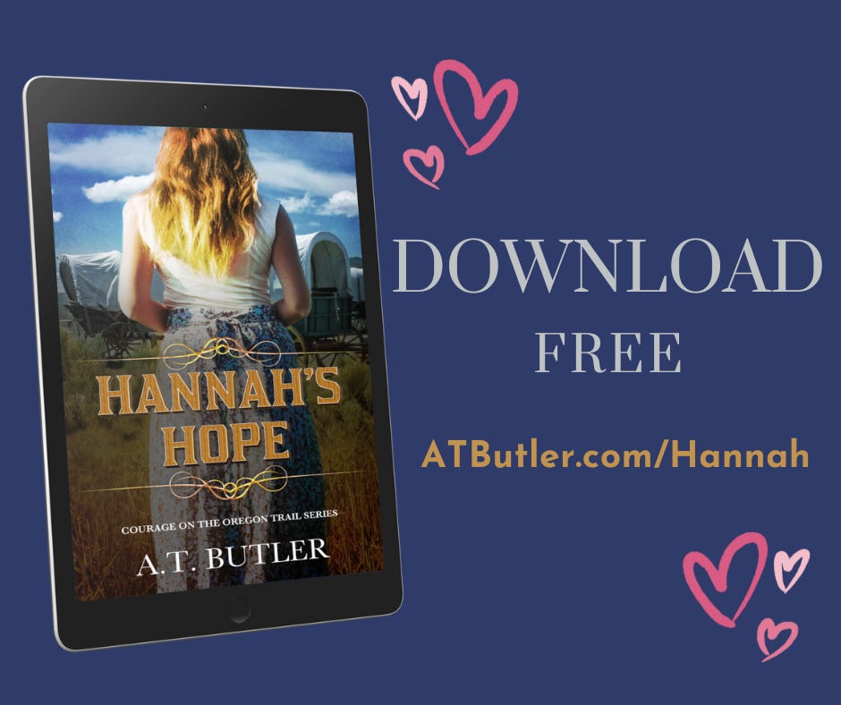 Free novella: Hannah's Hope - by A.T. Butler
