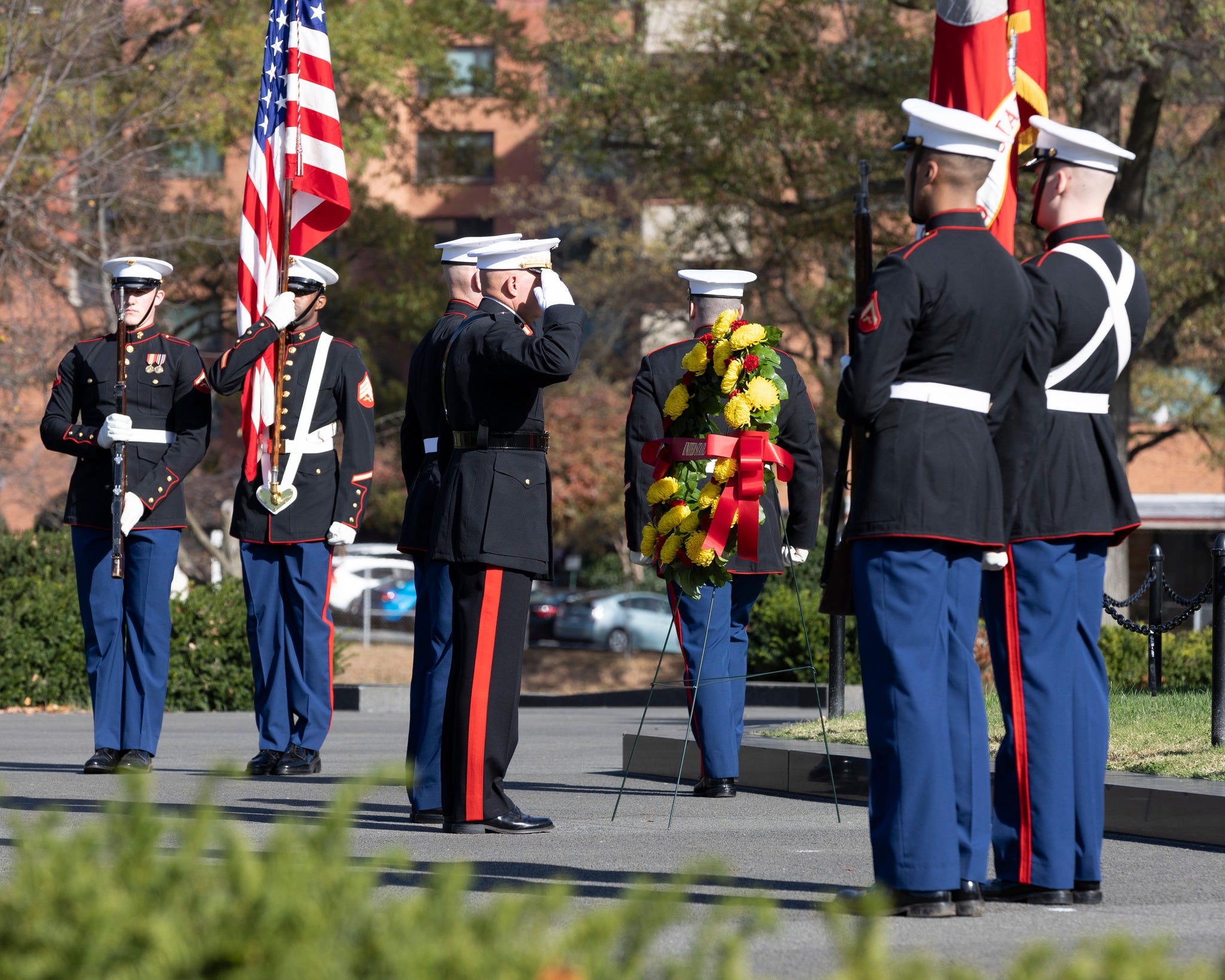 Join Me in Honoring Marine Corps Heroes at the Annual Wreath Laying Parade