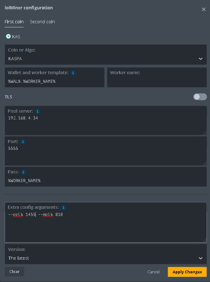 Kaspa Stratum Bridge installation for Ubuntu 20.04