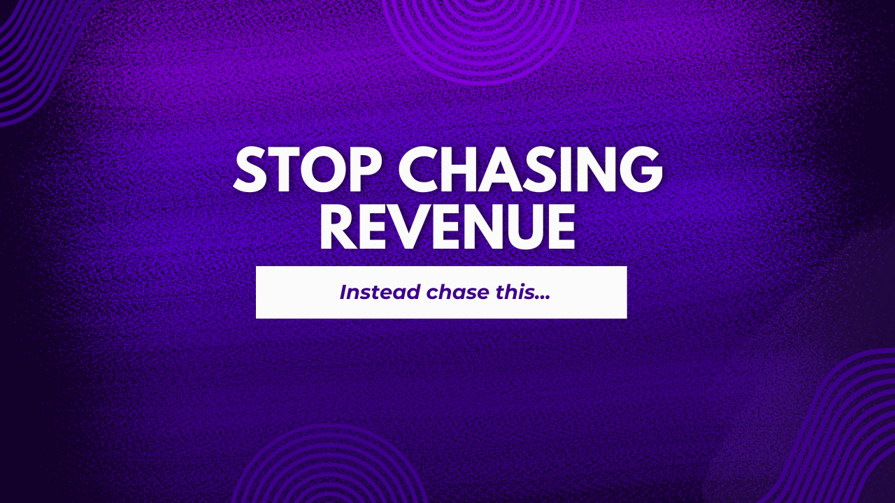 Stop Chasing Revenue or Fundraising Rounds - by 100xstartup