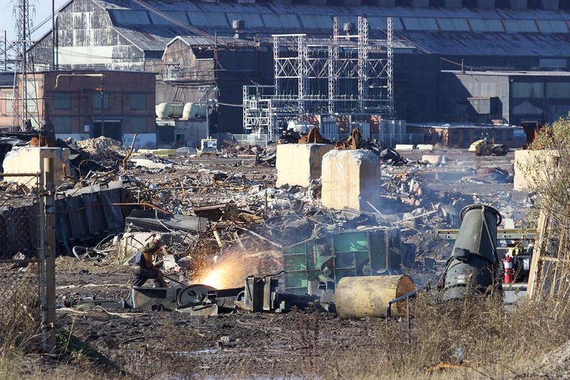 The Death of The Bethlehem Mill - by Eric Roesch