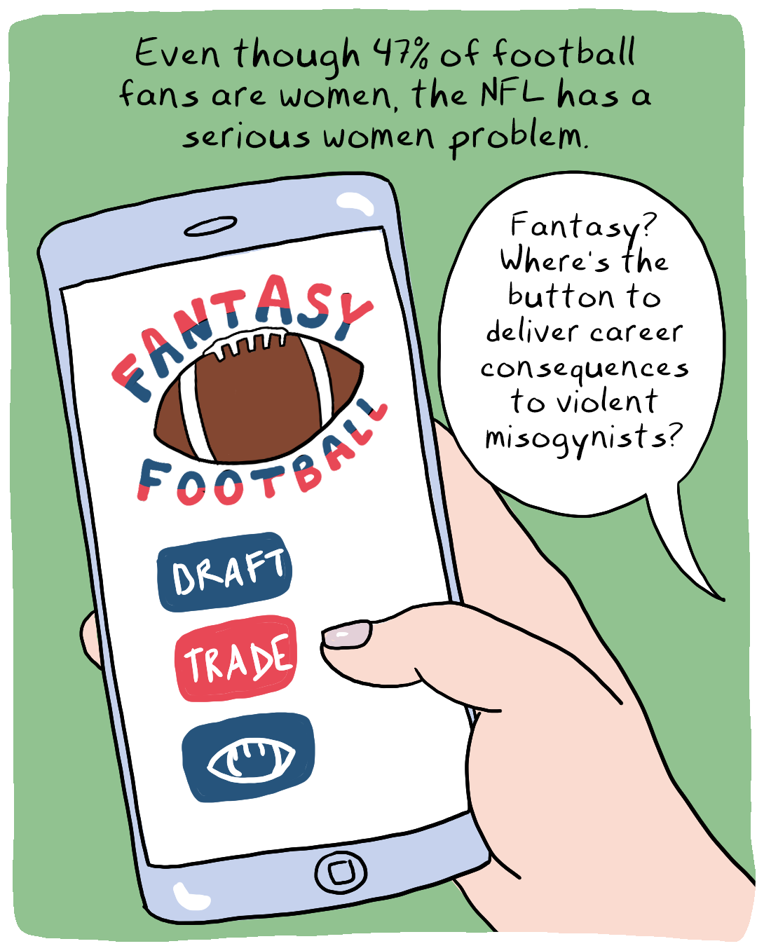 The NFL Dilemma - by Aubrey Hirsch - The Audacity.