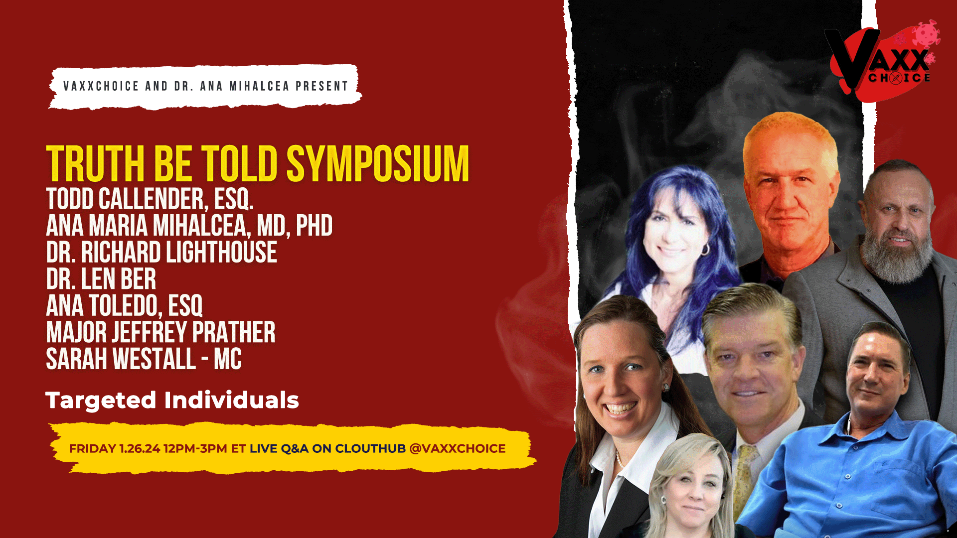 Highly Recommended Information: "Reality Of The Targeting Program" Symposium This Friday January ...