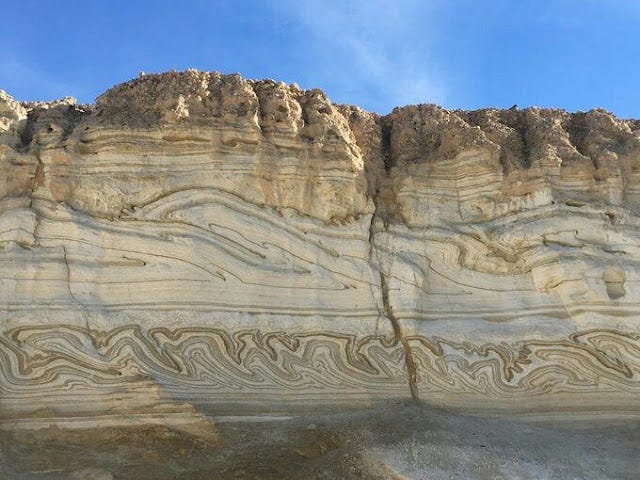 Fossils of ancient earthquakes on the Dead Sea Fault