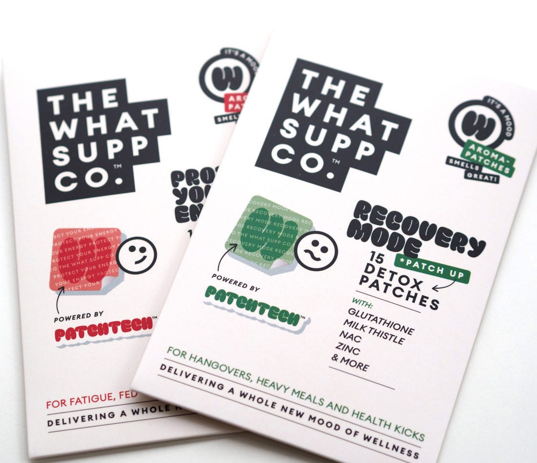 The What Supp Co Supplement Patches
