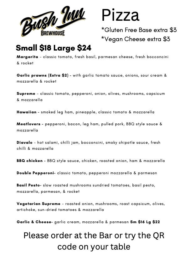 BUSH INN DELORAINE | Heads Up Launceston