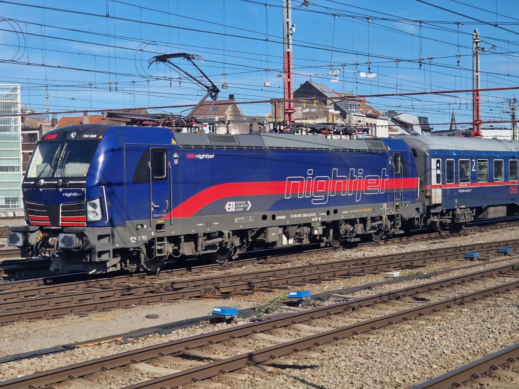 Les Siemens Vectron d'ÖBB arrivent en Belgique