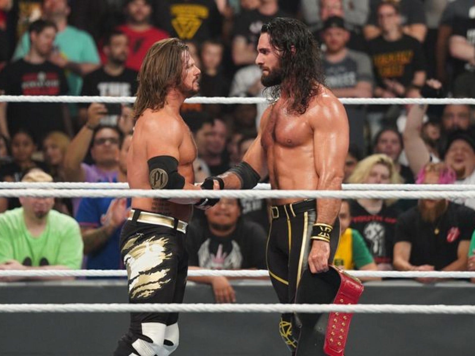 Match of the Day: Seth Rollins vs. AJ Styles, Universal Championship ...