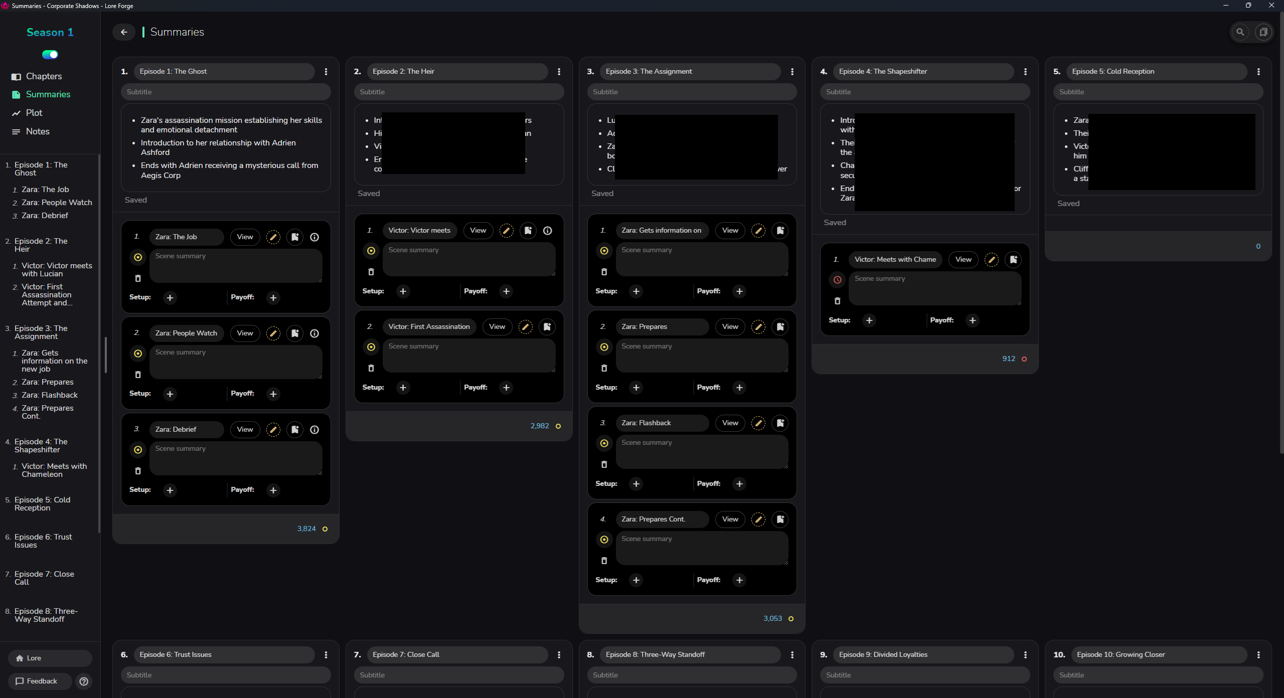 How I Use Lore Forge to Write My Fiction - by J D Lear