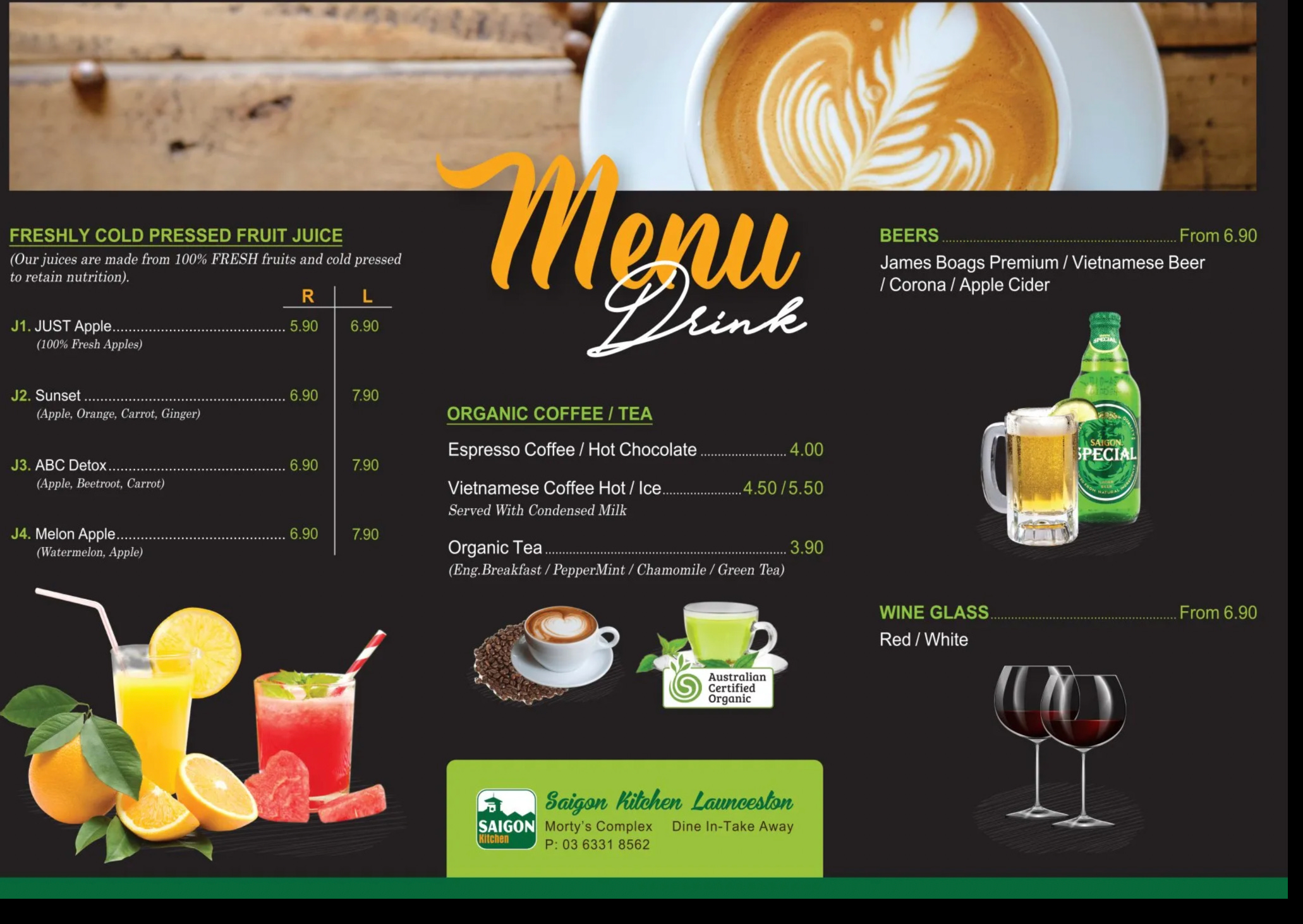 SAIGON KITCHEN | Heads Up Launceston Food Guide