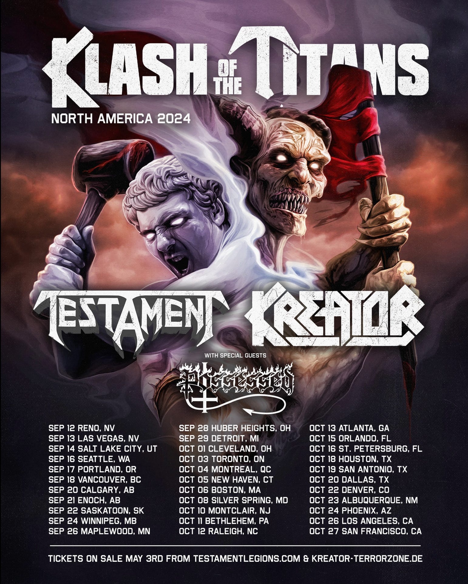 Klash of the Titans North America Tour 2024