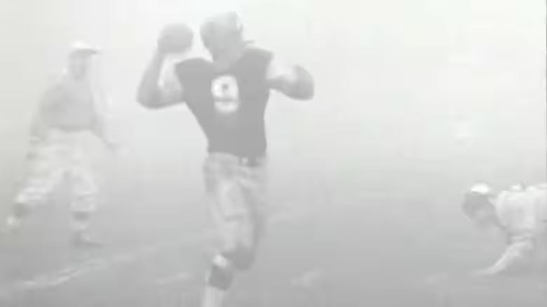 Today's Tidbit... Fog and the 1962 Grey Cup