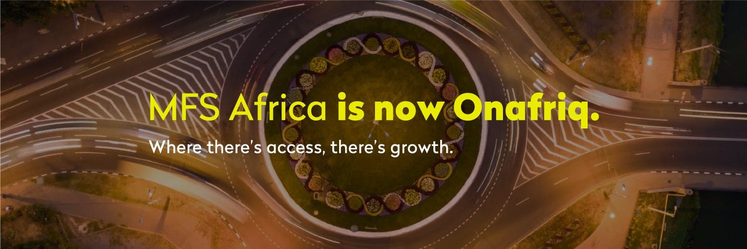 Pan-African fintech company, MFS Africa announces rebrand to Onafriq to reflect the company's ...