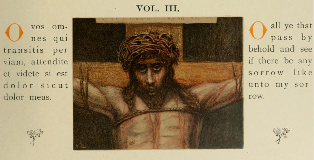 Holy Week and Easter Illustrated with Commentaries by James Tissot