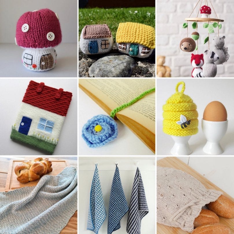 Cottagecore Free Knitting Patterns