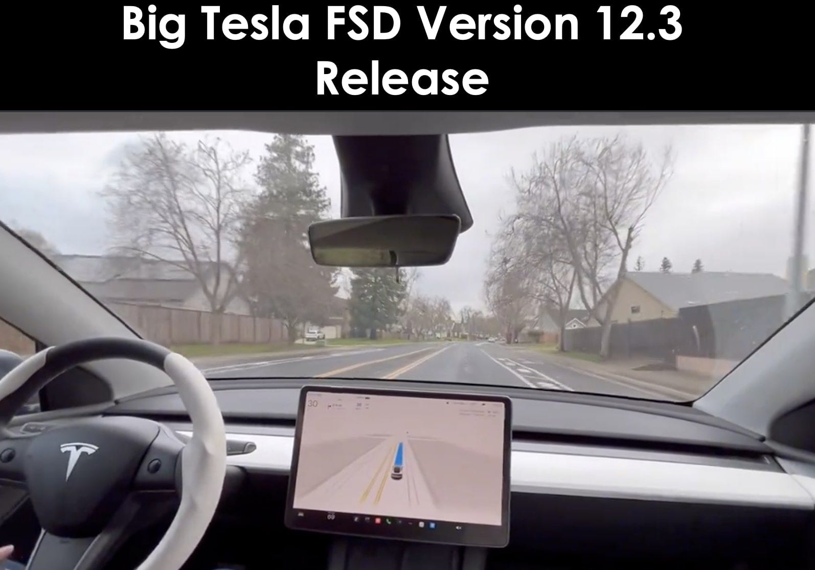 Big Tesla FSD Version 12.3 Releasing Now - by Nextbigfuture