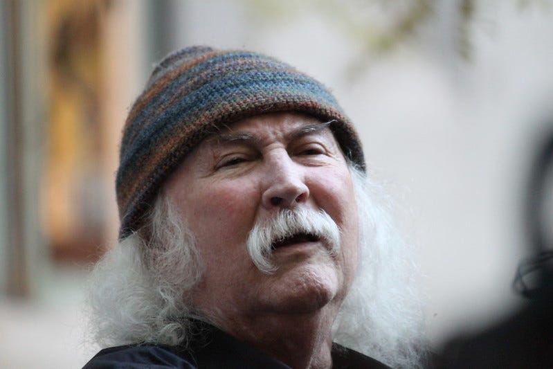 R.I.P. David Crosby, Rock Musician and Warren Commission Critic