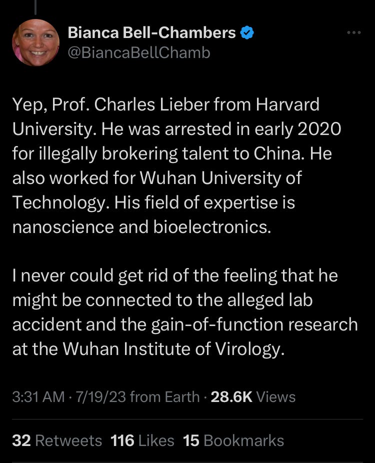 Who is Charles Lieber? An Unknown Man Whose Name and Face Should Be ...