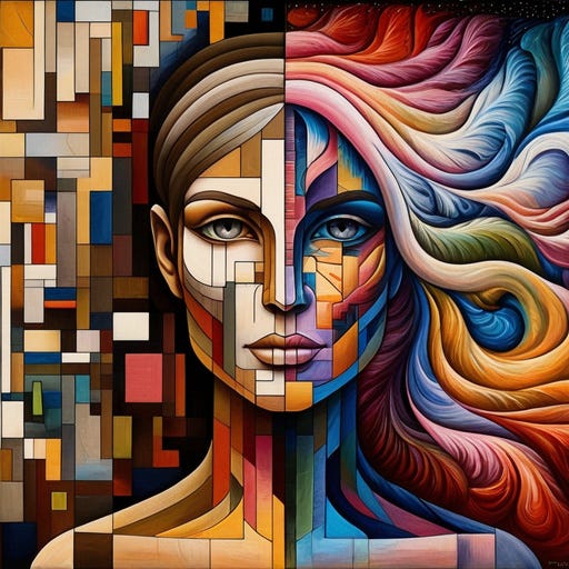 Abstract Cubism - by Richard - Yanksy