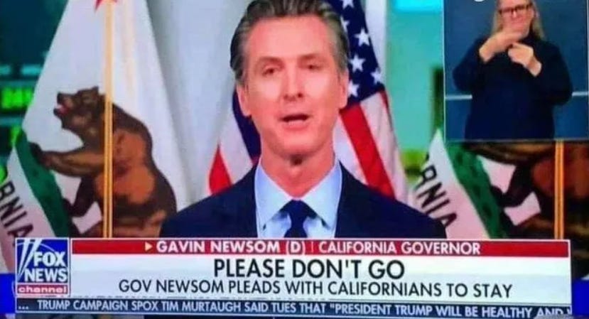 A short rant on Gavin Newsom. - by Rudy Havenstein