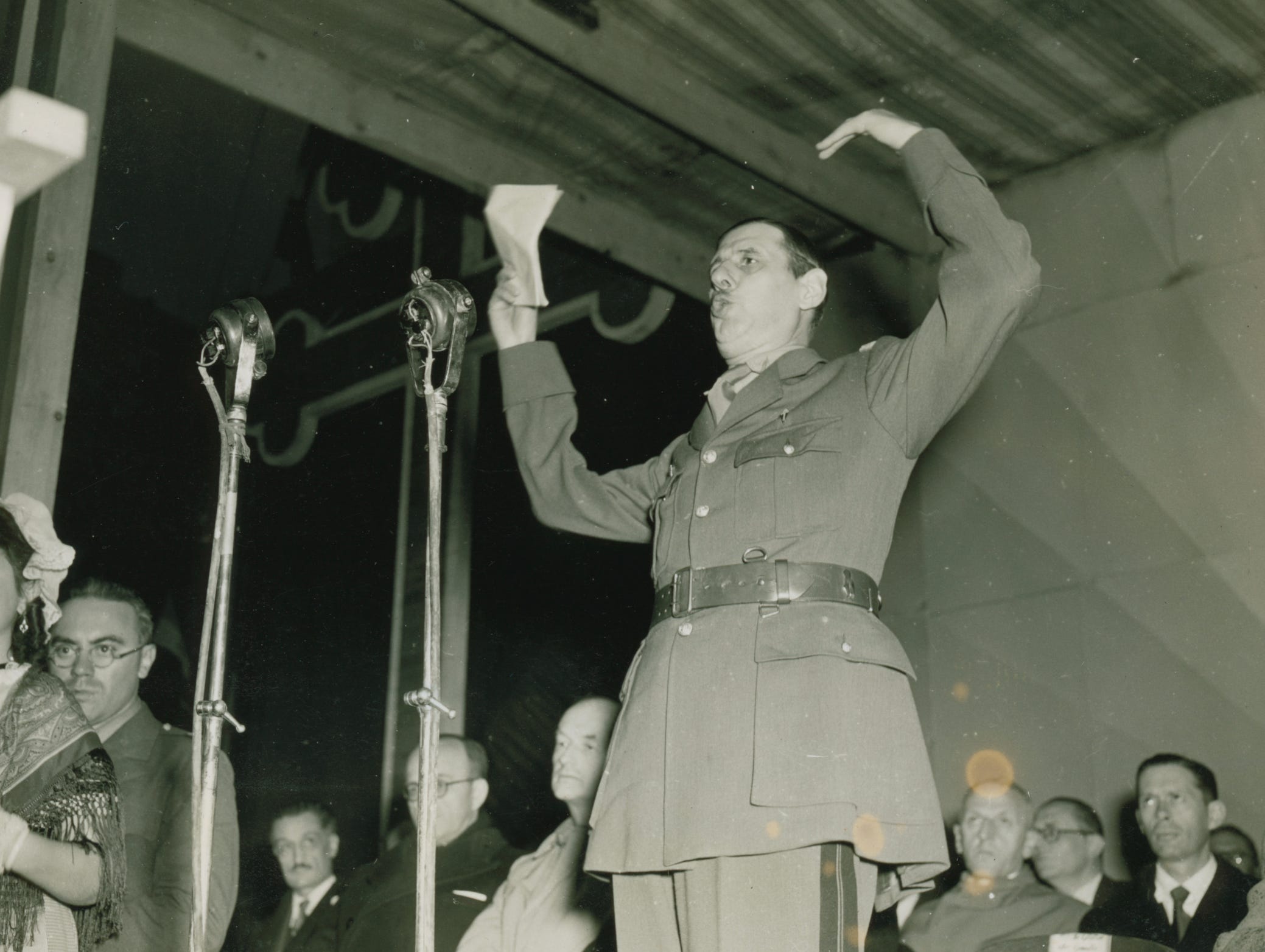 Charles de Gaulle - Speech on French Thought, 60th Anniversary of l ...