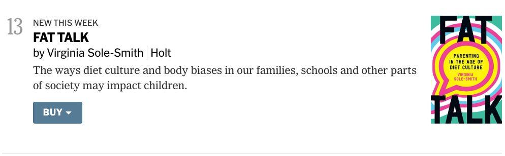 A FAT TALK Love Note - Burnt Toast by Virginia Sole-Smith